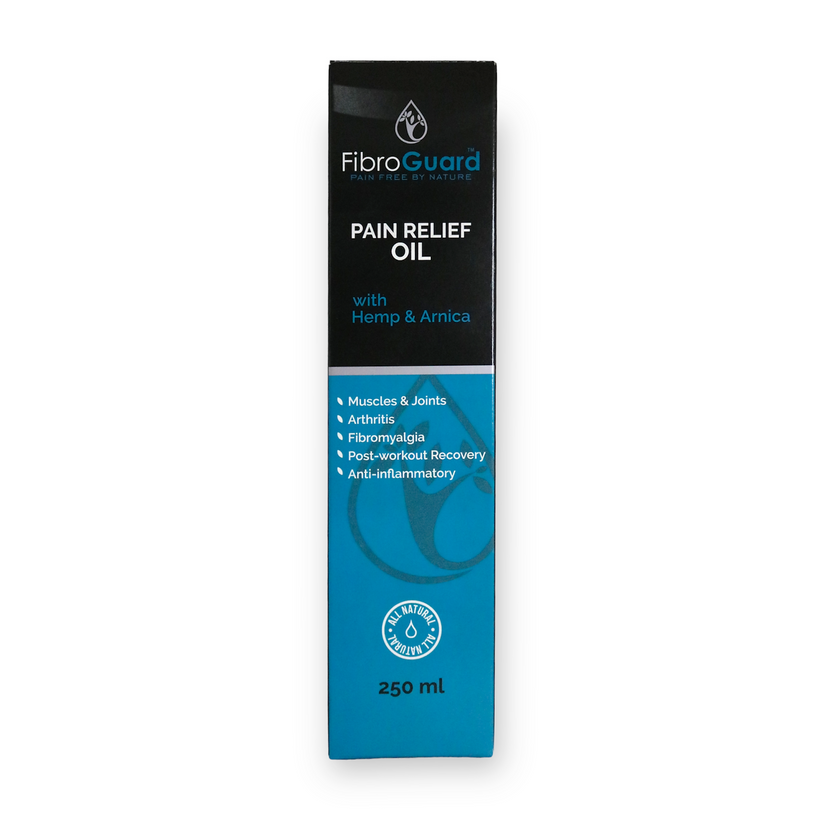 250ml FibroGuard Pain Relief Oil (Pump Bottle)